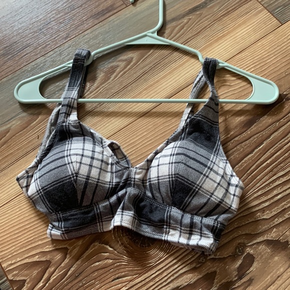 Tops | Gilly Hicks Cross Back V Neck Bra | Poshmark